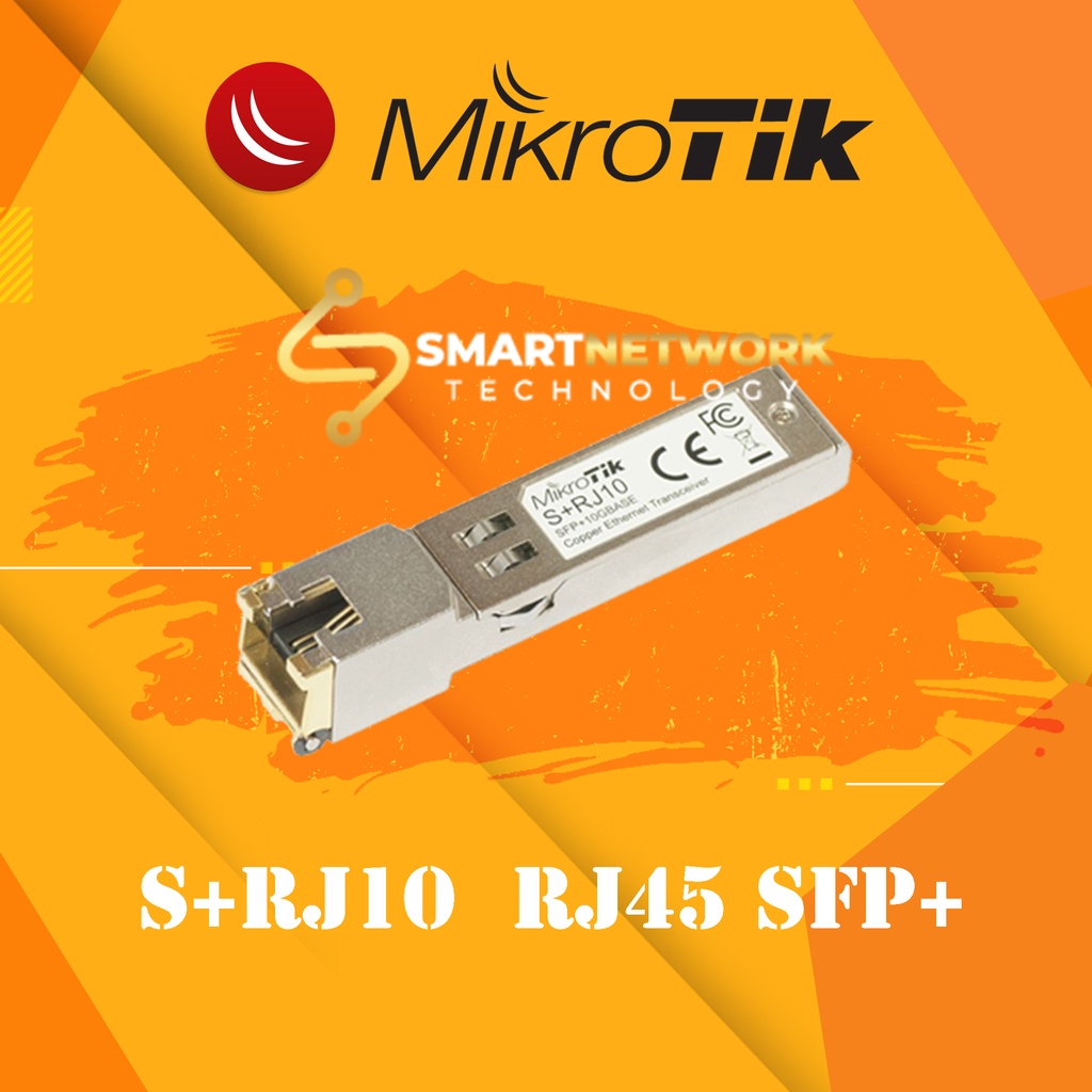 Mikrotik S+RJ10 RJ45 SFP+ 10/100/1000M/ | Shopee Thailand