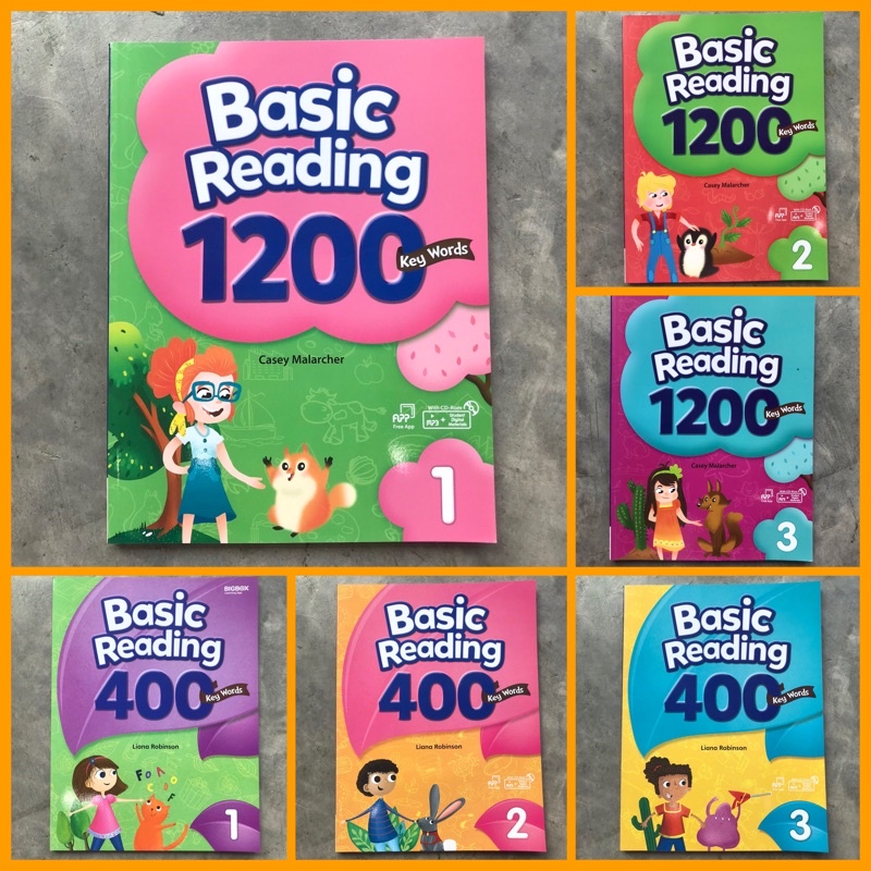 Basic Reading 400,1200 Key Words 1-3 #Pw.inter | Shopee Thailand