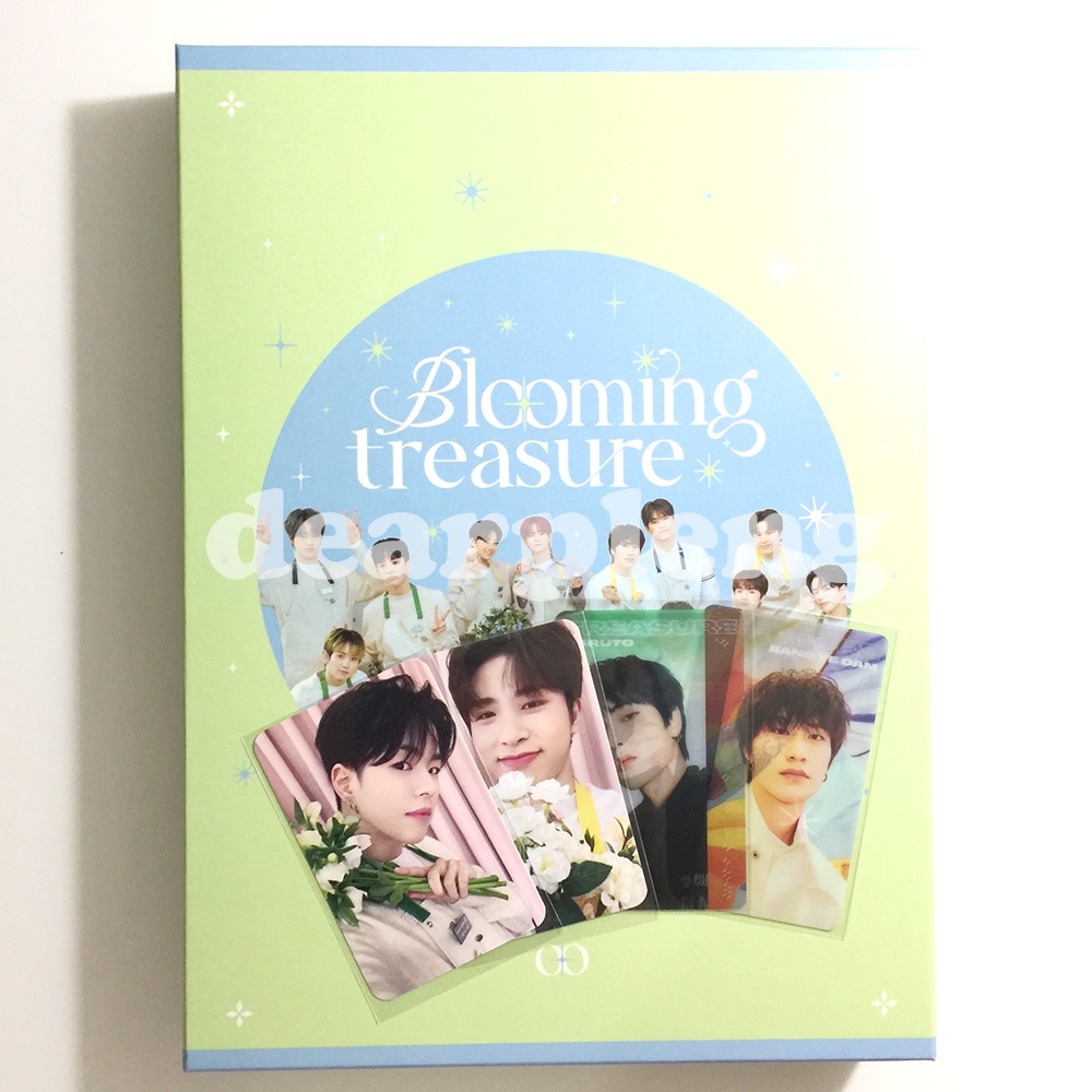 [BLOOMING] TREASURE Photo Welcome Book การ์ดแรนด้อมแจฮยอก จองฮวาน แยกเม ...