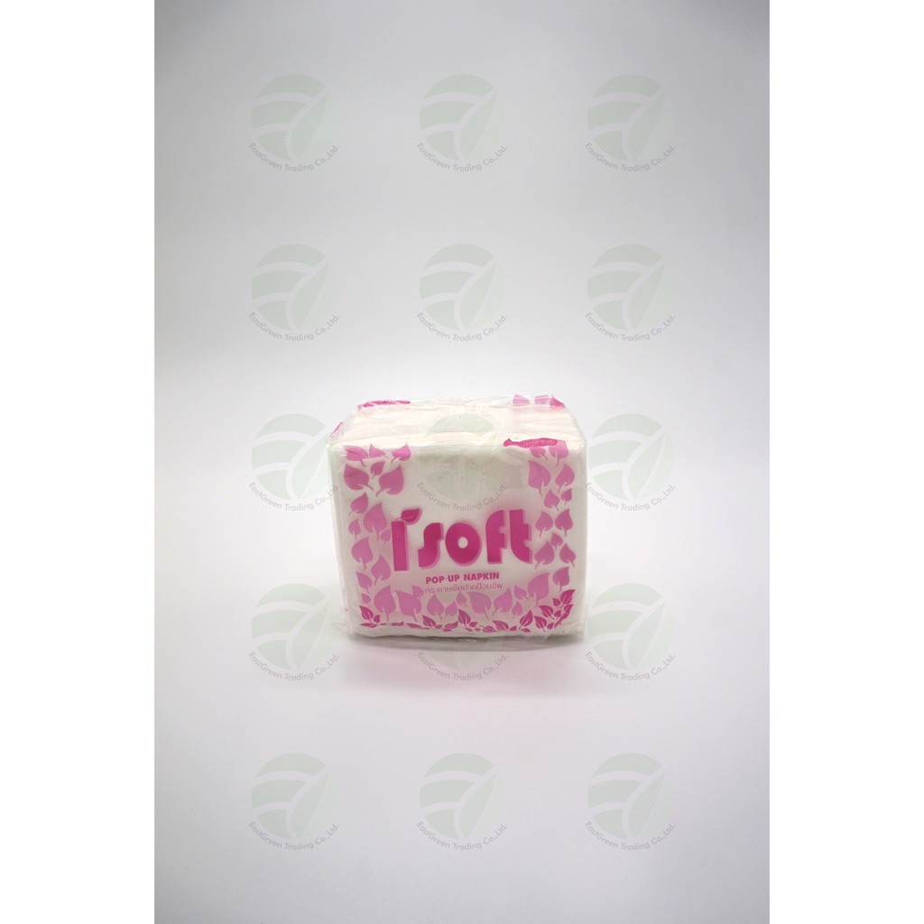 กระดาษเช็ดปากแผ่นเล็ก Pop-up ISOFT 9*20 | Shopee Thailand