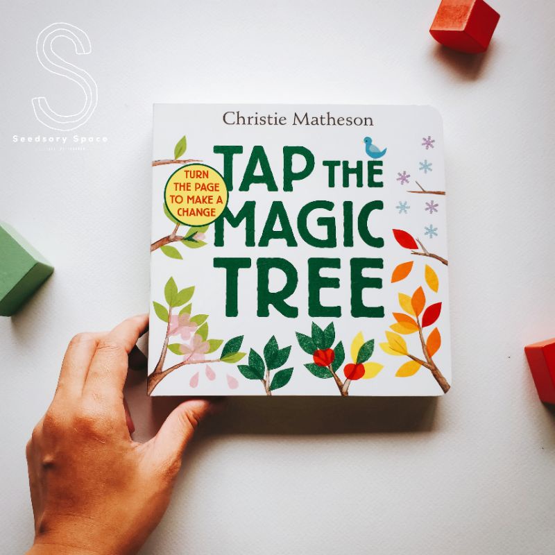 [พร้อมส่ง] นิทานภาษาอังกฤษเล่มเล็ก Board book : Tap the magic tree แตะ ...