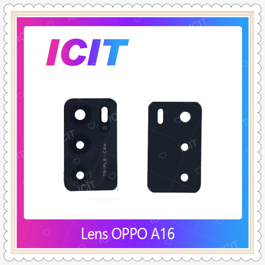 Lens OPPO A16 อะไหล่เลนกล้อง กระจกเลนส์กล้อง กระจกกล้องหลัง Camera Lens ...