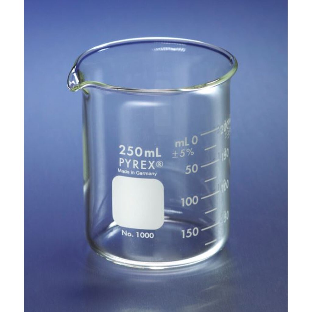 บีกเกอร์แก้ว Beaker ยี่ห้อ Pyrex ขนาด 30-3000ml | Shopee Thailand