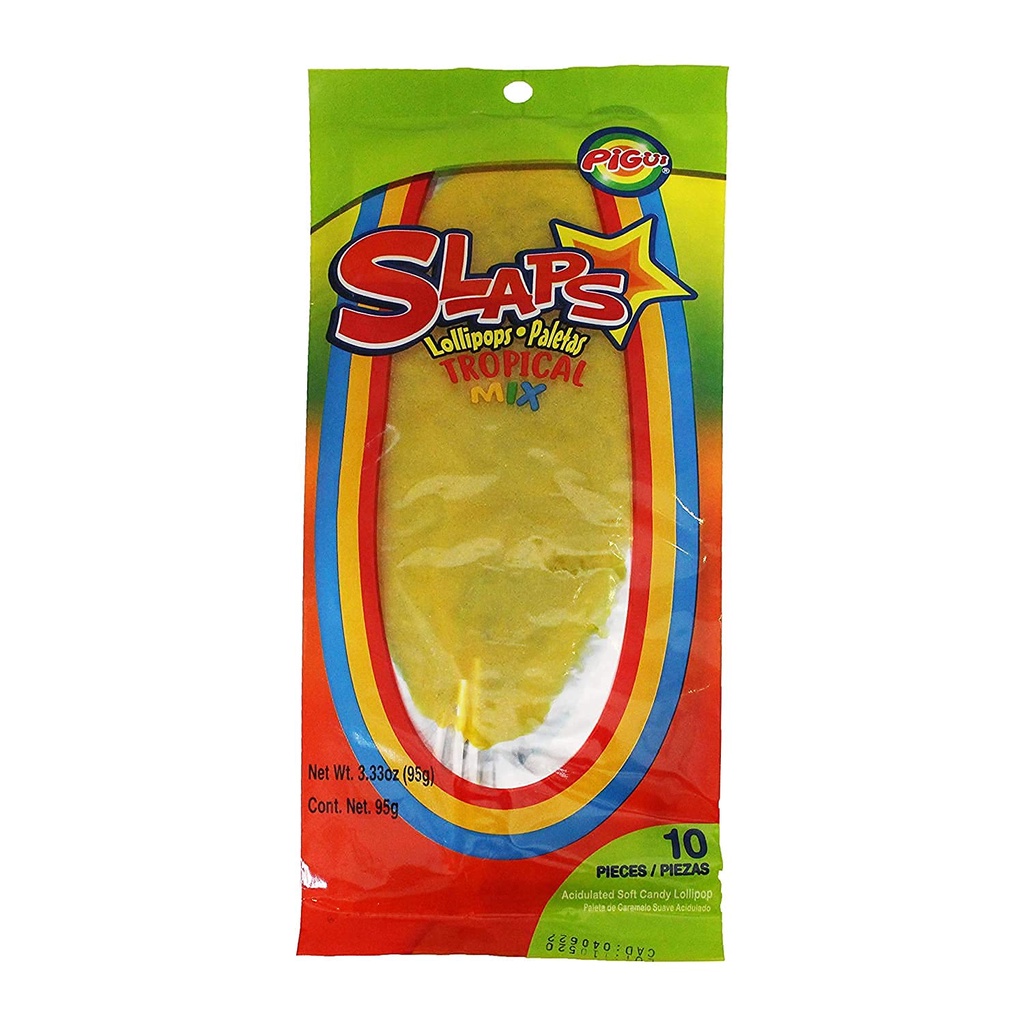 Mexican Slaps Lollipop Candy - 10 lollipops in a pack 10 อมยิ้มในแพ็ค ...