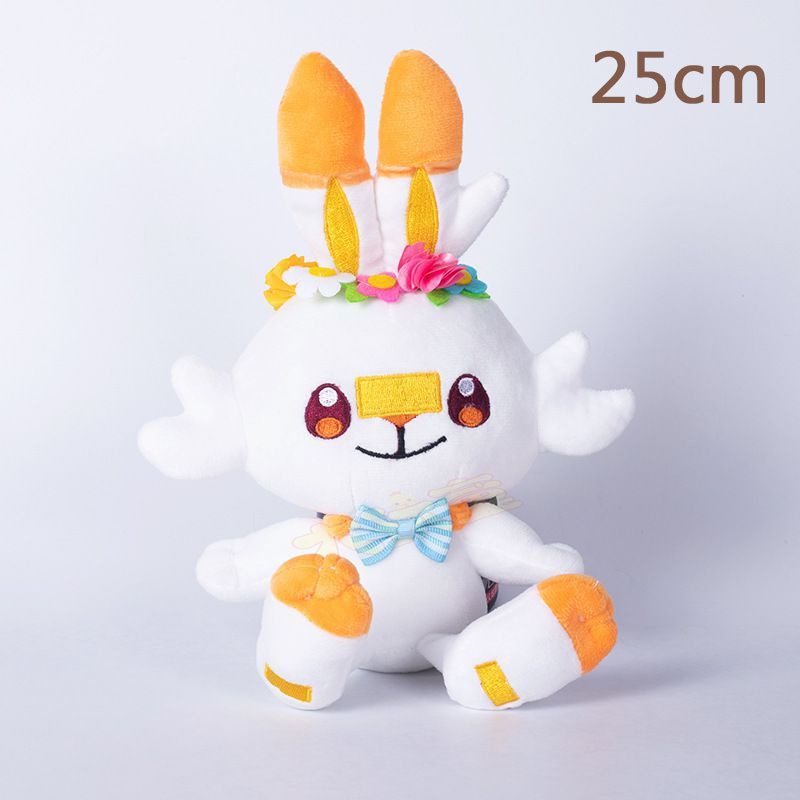 pokemon Christmas Sylveon Scorbunny Plush doll easter POKEMON PLUSH TOY ...