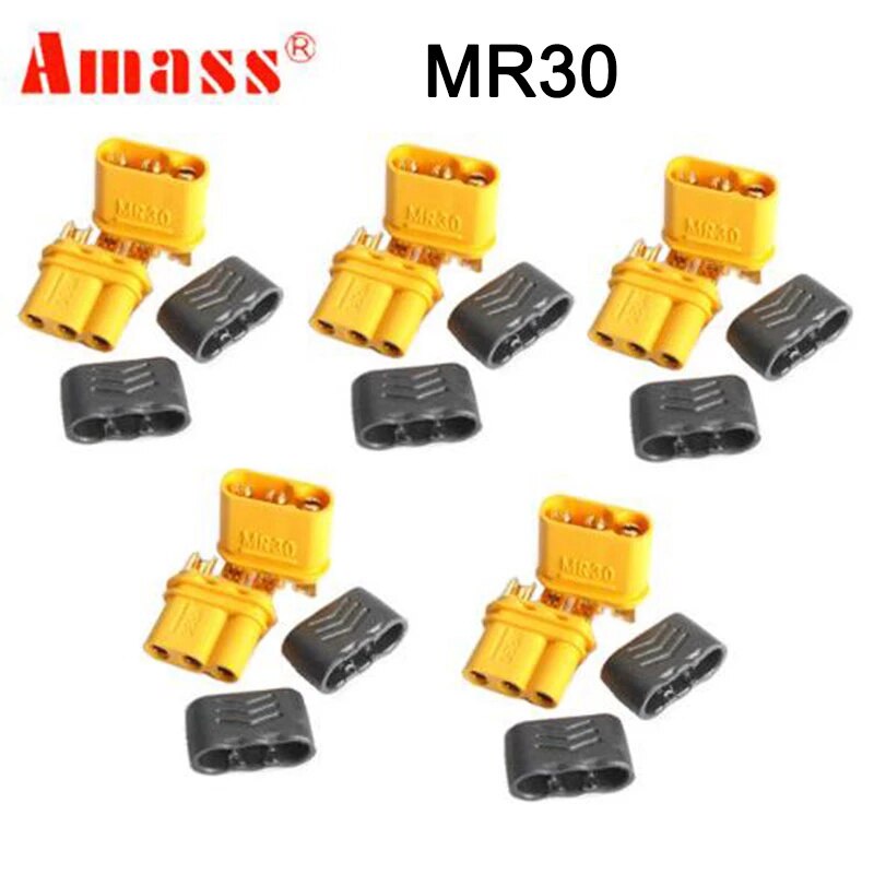ปลั๊กเชื่อมต่อ Amass XT90S XT90 XT60 XT60H XT30 MR30 MR60 MT30 MT60 XT60I XT60W XT60PW XT30PW T ...