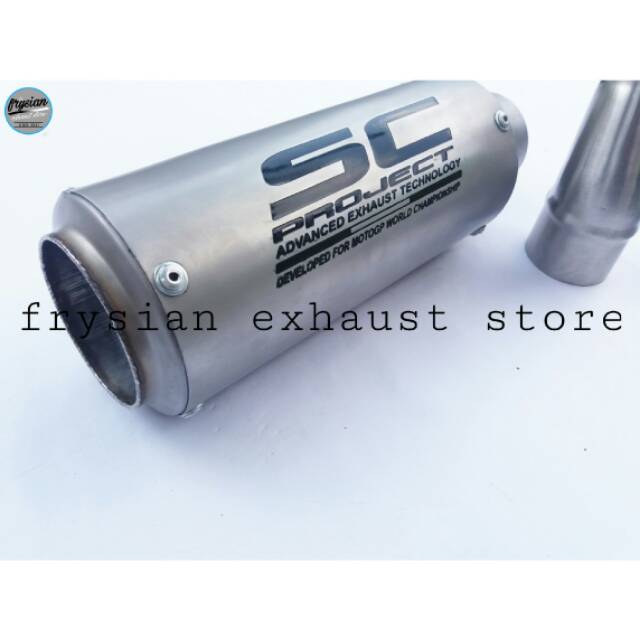 Sc PROJECT CR-T EXHAUST Sanblast SB SLIP ON NINJA 250 / R25 / CBR250RR / MT25 / Z250 / CBR250R ...