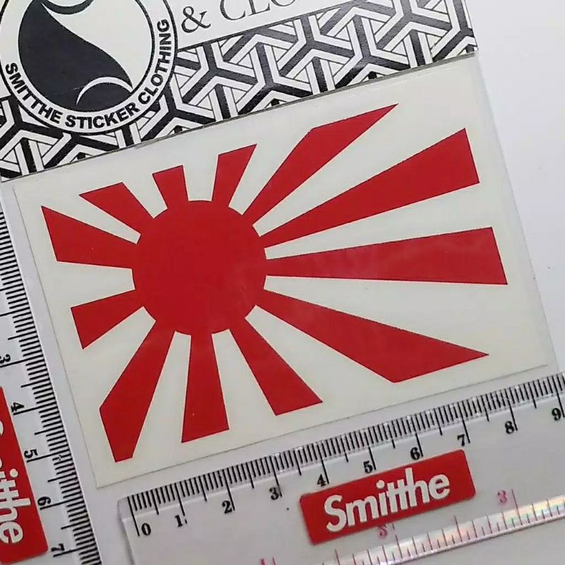 Rising Sun Logo JDM Japan สติ๊กเกอร์รถสติกเกอร์ตัดสําหรับอุปกรณ์เสริมใน ...