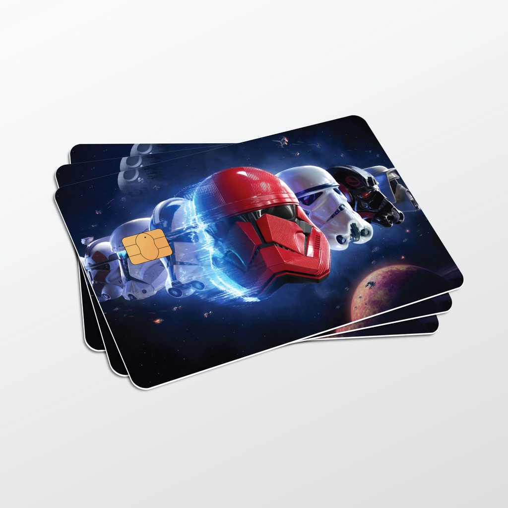 KapzLegacy Star Wars ATM Bank สติกเกอร์การ์ด Access Touch n Go Skin ...