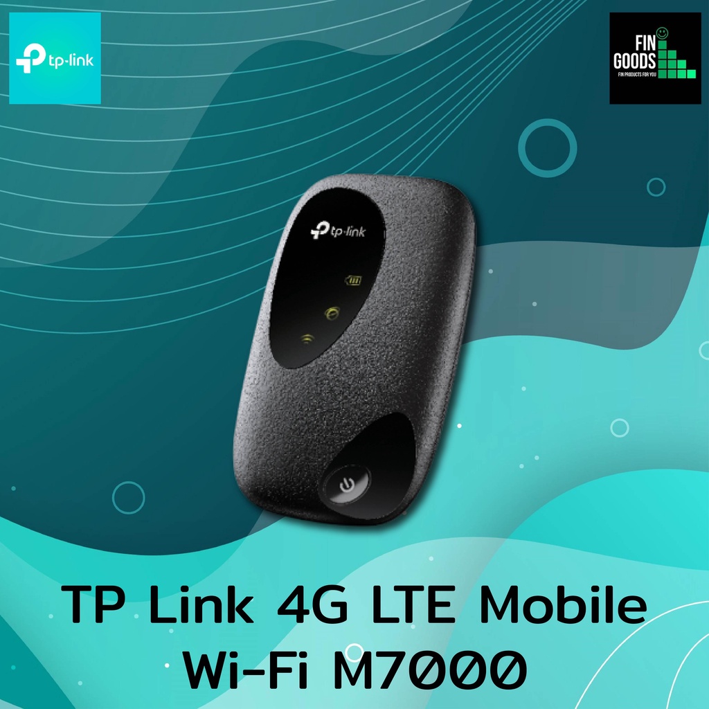 TP-Link M7000 4G LTE Mobile Wi-Fi ประกันศูนย์ 1 ปี Pocket Wi-Fi พกพา ไป ...