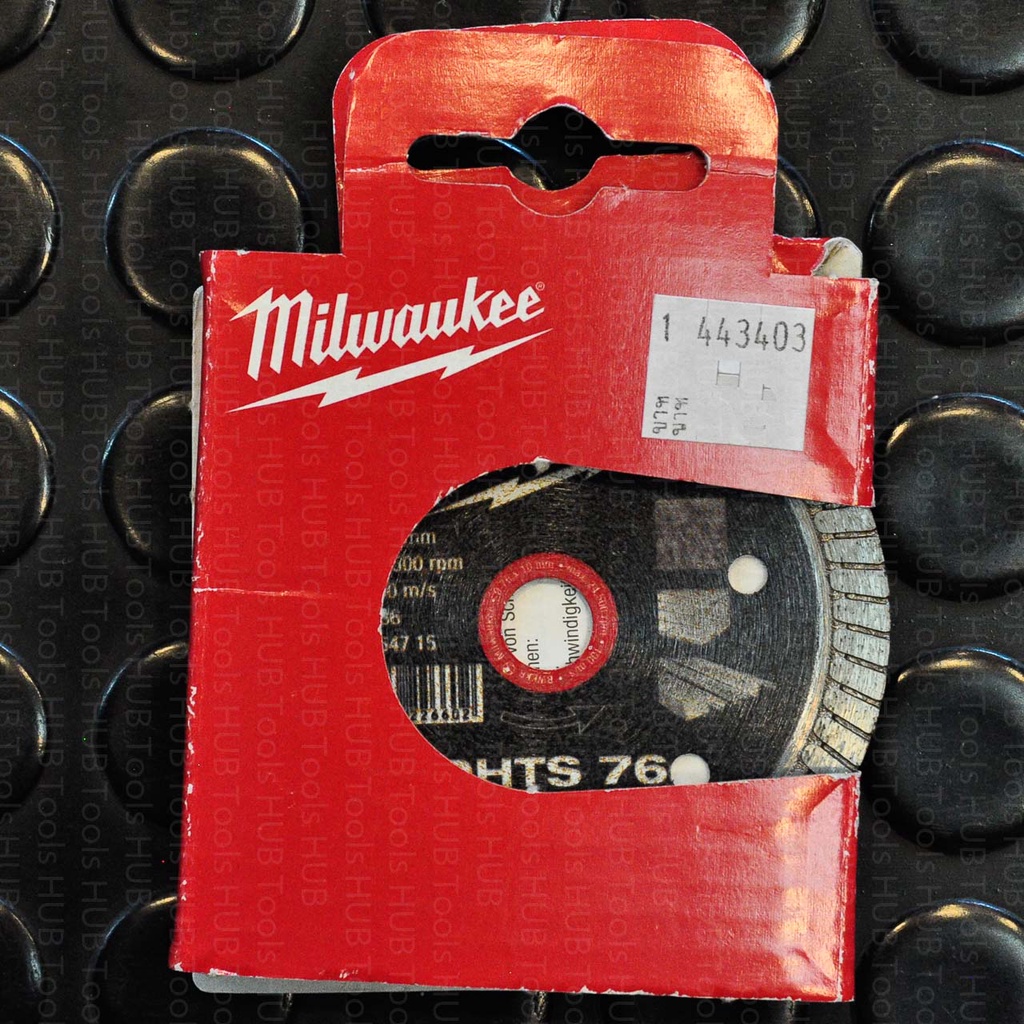 ใบเพชรตัดกระเบื้อง 3″#4932464715 และใบตัดเหล็ก 3" Milwaukee #4932464717 ...