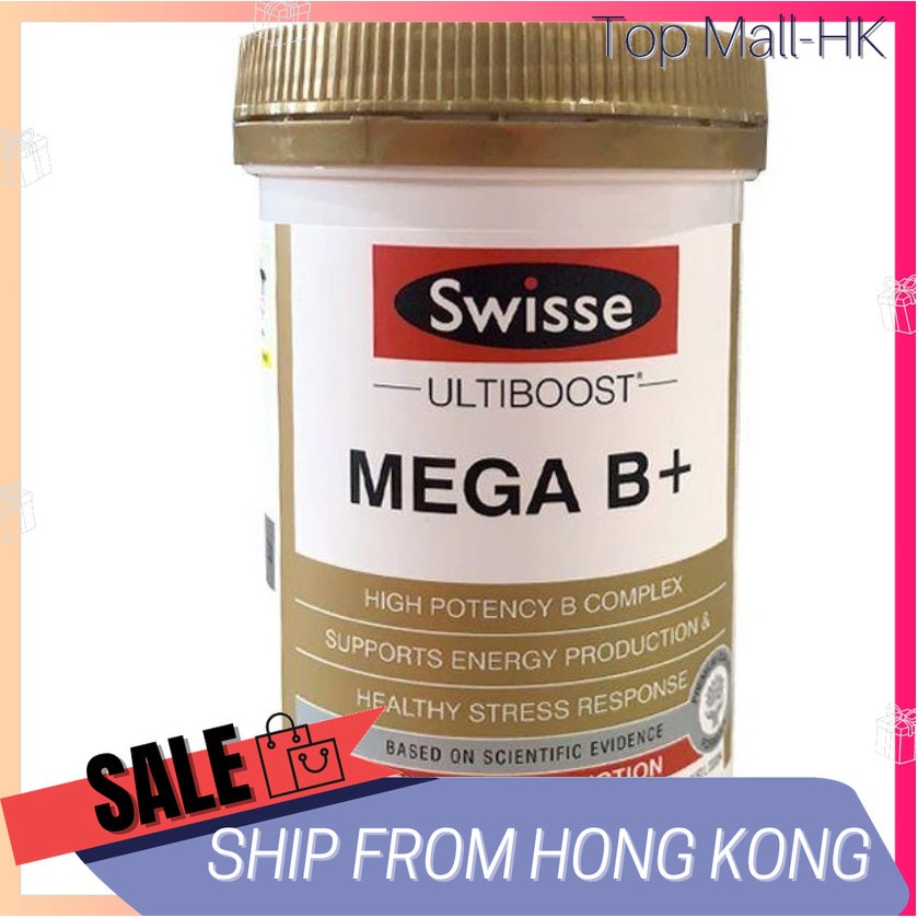 Swisse Ub Mega B + 60 Tab (บรรจุภัณฑ์ใหม่) | Shopee Thailand