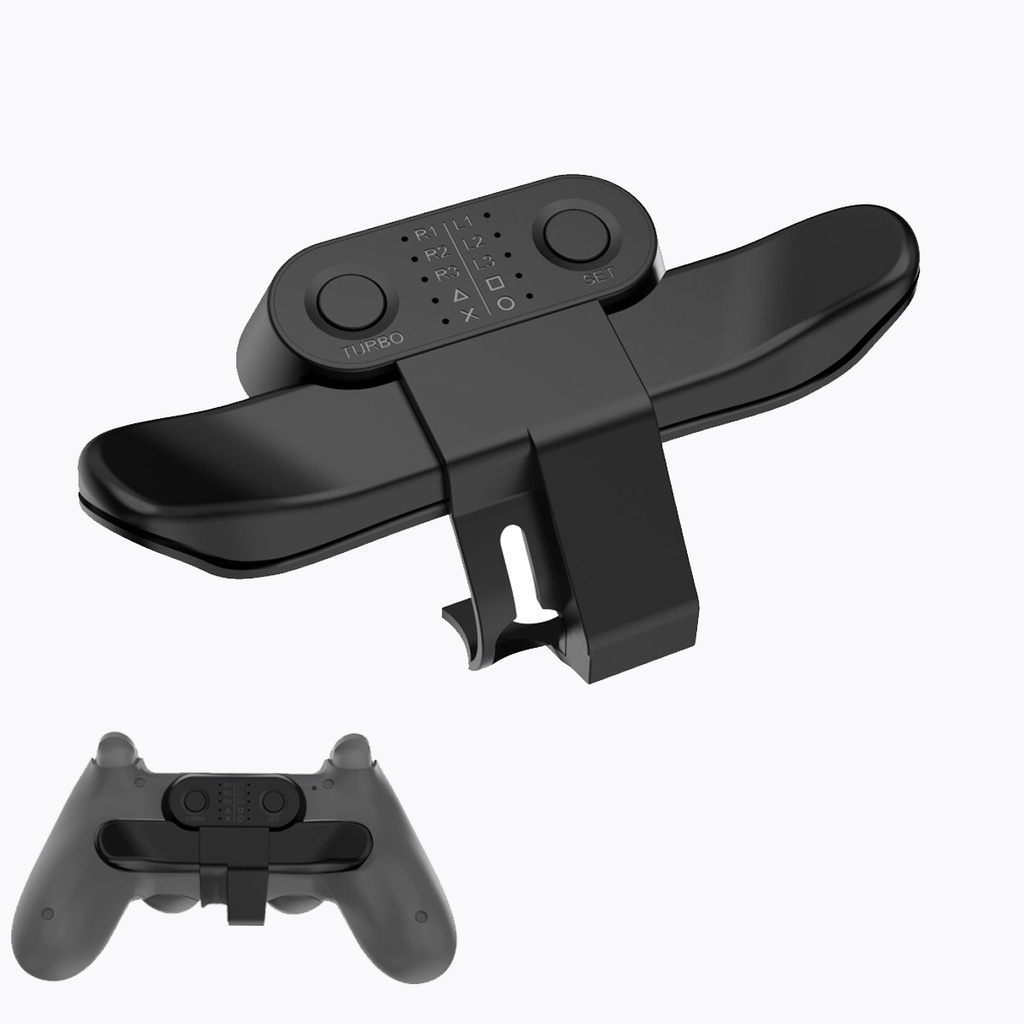 Extended Gamepad Back Button Attachment Joystick Rear Button With Turbo Key Adapter For PS4 Game ...