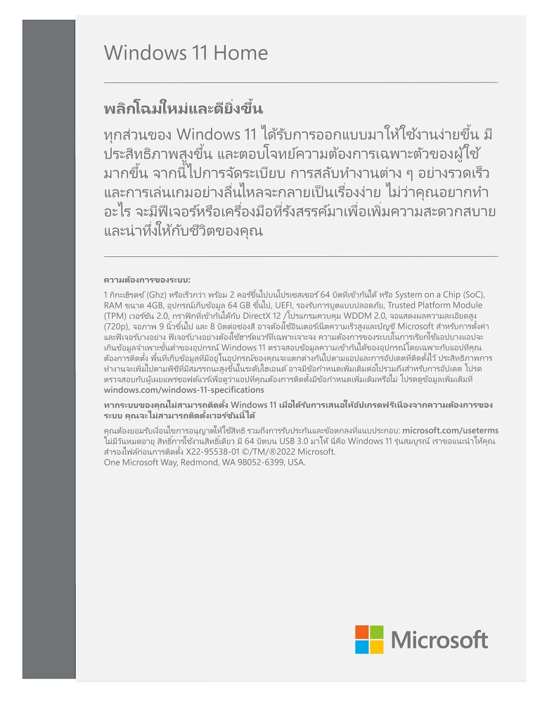 [Software] Microsoft Windows HOME FPP 11 64-bit Eng Intl USB | Shopee ...