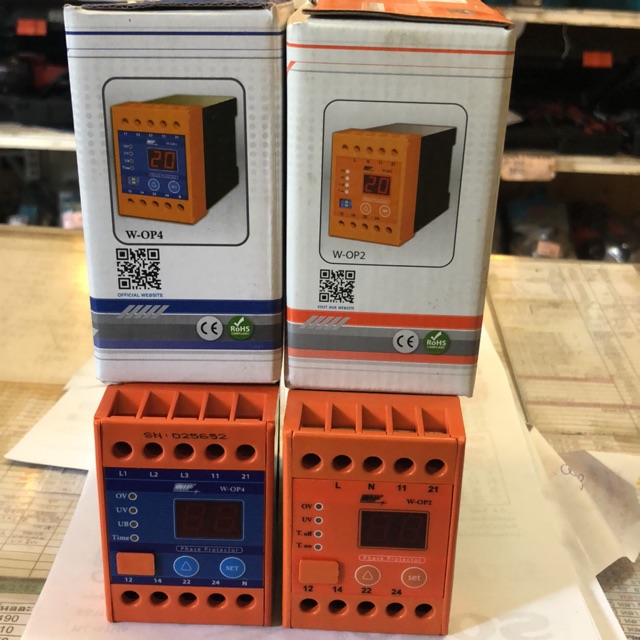 เฟสโปรเทคชั่น รีเลย์ WIP OP2,OP4 Digital Phase Protection | Shopee Thailand