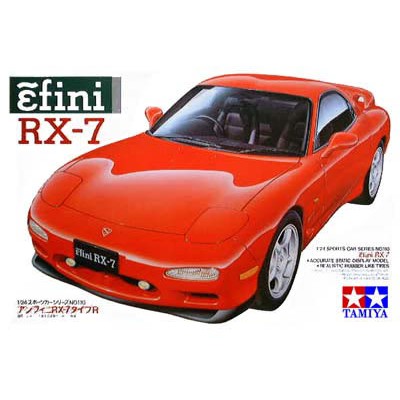 พลาสติก โมเดล ประกอบ TAMIYA สเกล 1/24 Enfini RX-7 (24110) | Shopee Thailand