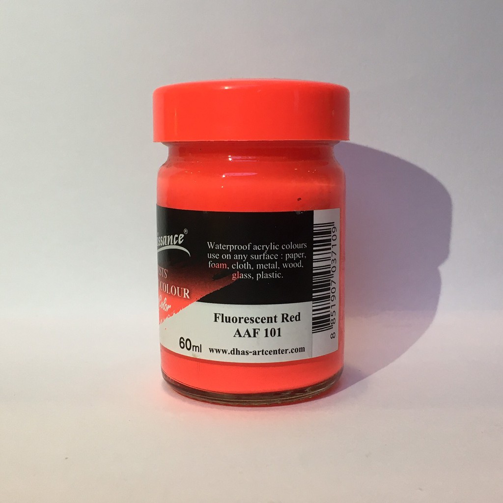 Acrylic FLUO Colour (สีอะครีลิกสะท้อนแสง มี 2 ขนาด) | Shopee Thailand