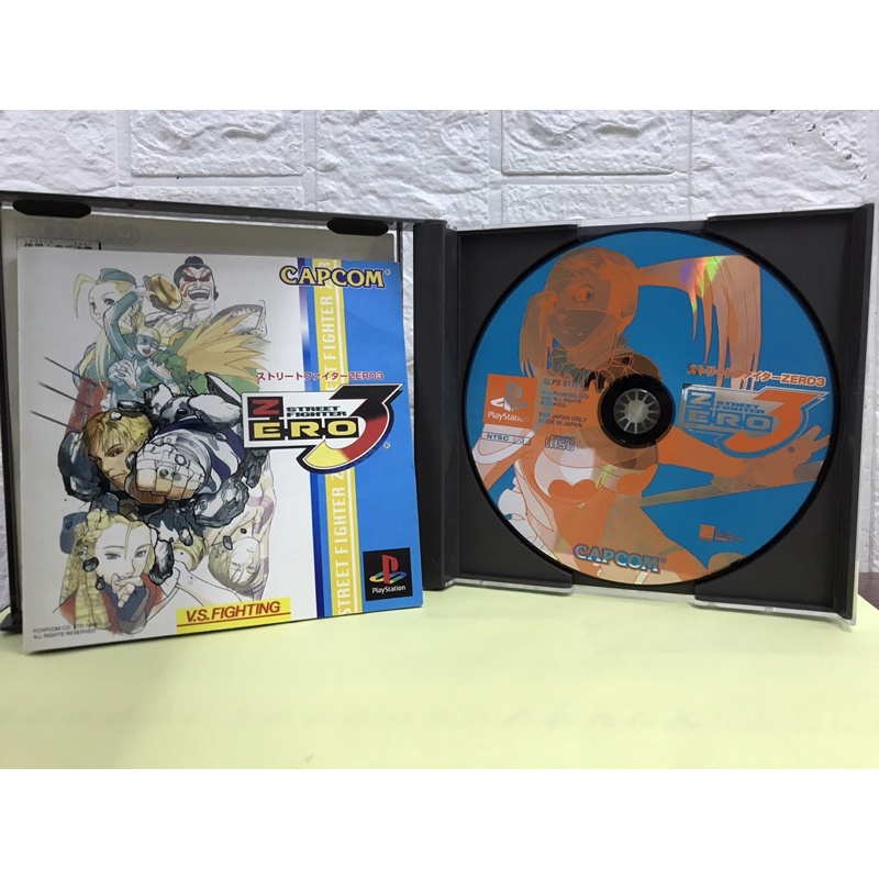 แผ่นแท้ [PS1] Street Fighter Zero 3 (Japan) (SLPS-01777 | 86877) SF Alpha III | Shopee Thailand