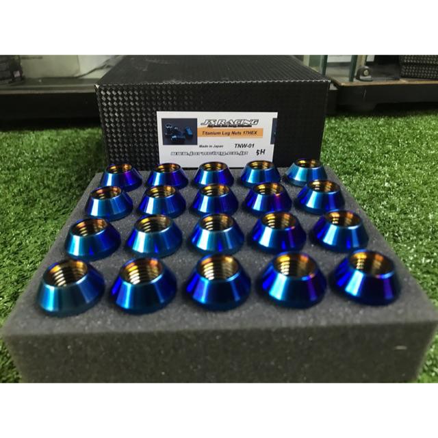 น๊อตล้อ J’s racing Titanium penetrating nut | Shopee Thailand