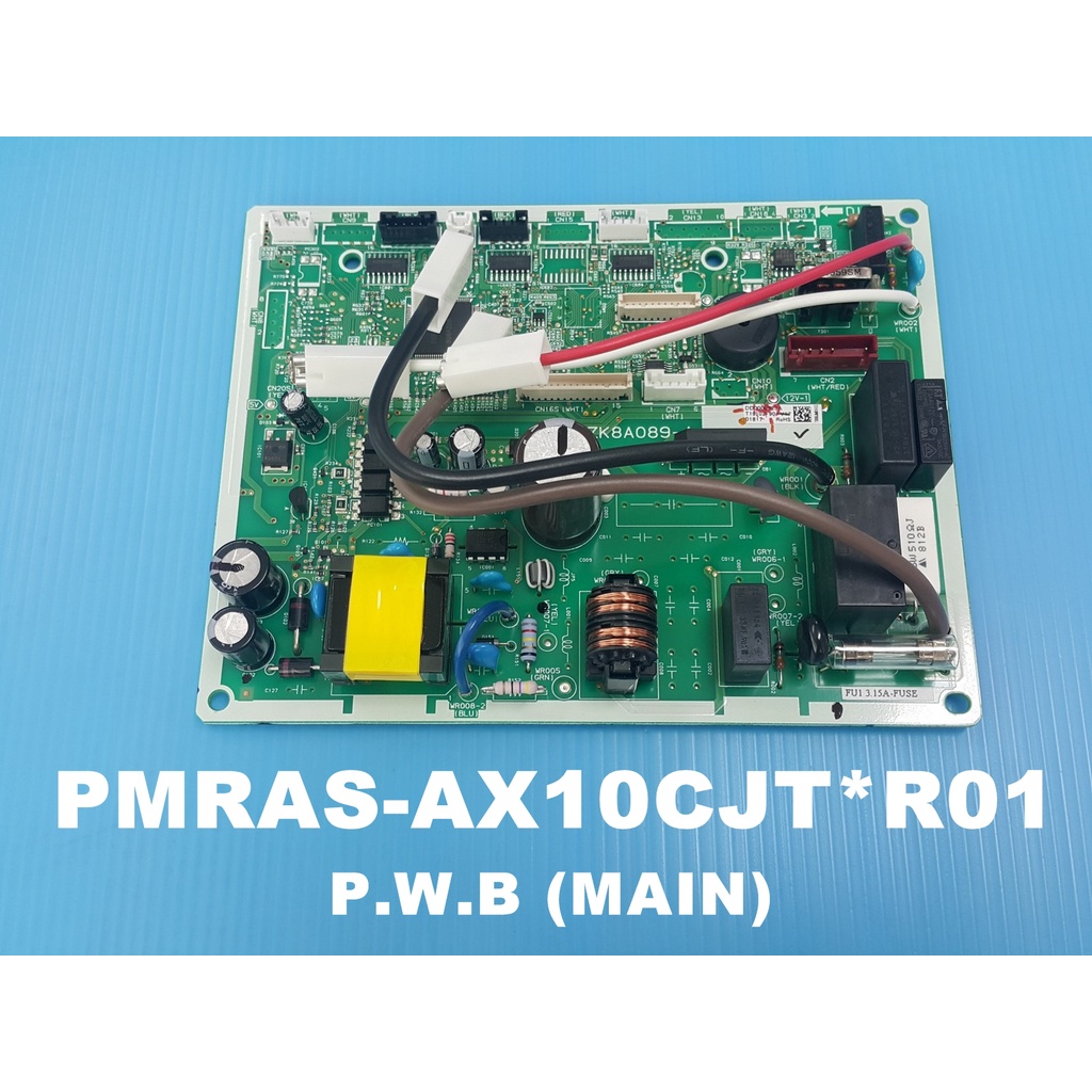 P.W.B (MAIN) แผงควบคุม ยี่ห้อ Hitachi พาร์ท PMRAS-AX10CJT*R01 | Shopee Thailand