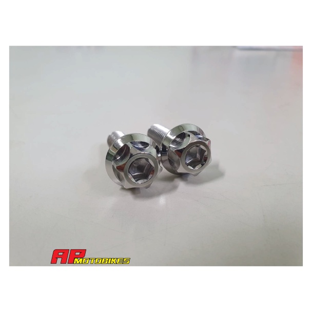 น็อต M.8x25 (ยึดขาปั่มล่าง) Wave ทุกรุ่น 1 ชุดมี 2 ตัว | Shopee Thailand