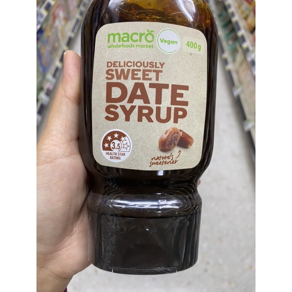 น้ำเชื่อมอินทผลัม ตรา มาโคร 400 G. Date Syrup ( Macro Brand ) เดา ไซรัป ...