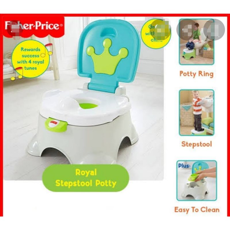 กระโถนมงกุฎ Royal potty fisher price | Shopee Thailand