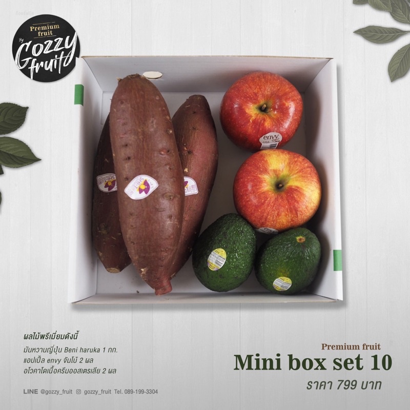Premium fruit Mini box set 10 | Shopee Thailand