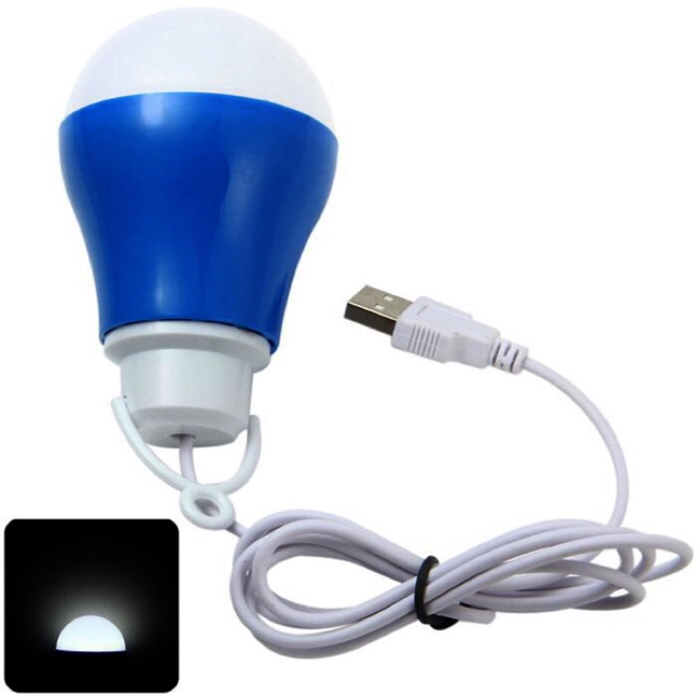หลอดไฟ LED USB 5W แบบพกพา (คละสี) | Shopee Thailand