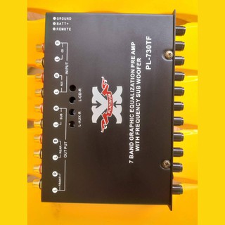 Pre Amp power 7 Band platinum x Pl-730TF ปรีแอมป์ platinum x 7 แบนด์ | Shopee Thailand