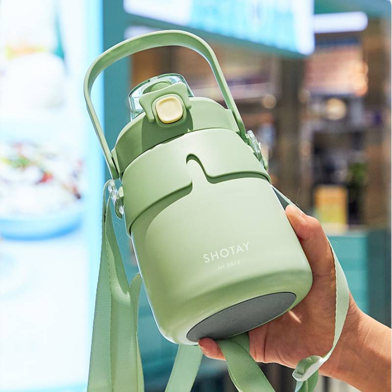 SHOTAY 316ถ้วยนักเรียนใหม่ เก็บความเย็น-ความร้อน 850ml cup แก้วน้ำ ...