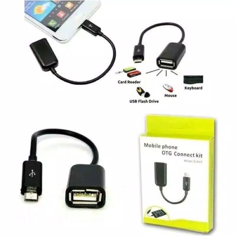 สาย Microusb OTG / เครื่องอ่านการ์ด Micro OTG ยูเอสบี | Shopee Thailand