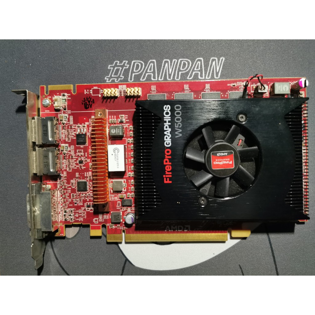 การ์ดจอ AMD FirePro W5000 ram 2GB DDR5 256 bit มือสอง สภาพสวยใส ไร้รอยขีดข่วน | Shopee Thailand
