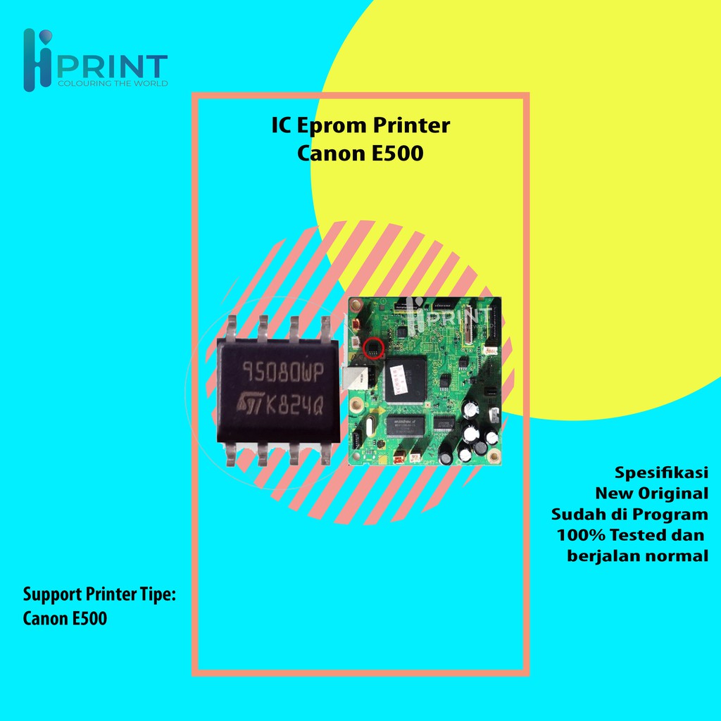 Canon E500 Eprom IC, Canon Eeprom Reset IC, E500 IC Counter E500, IC ...