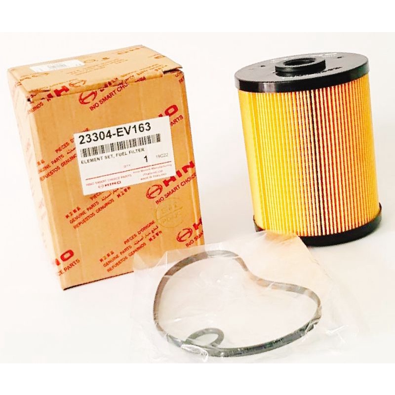 ไส้กรองโซล่า J08E แท้ Hino JO8E, JO5E-TD, TC , JO5C-UT(FC9J, FG8J)แท้ ...