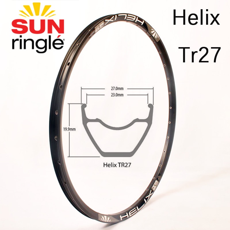 Sunringle Sun Rim Helix Tr27 26 27.5 29Er Pollici ท่อไอเสียสําหรับตก ...