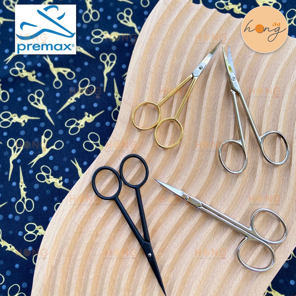 กรรไกร Premax Scissors ปากโค้ง,ปากตรง Made in Italy 🇮🇹 [พร้อมส่งในไทย ...