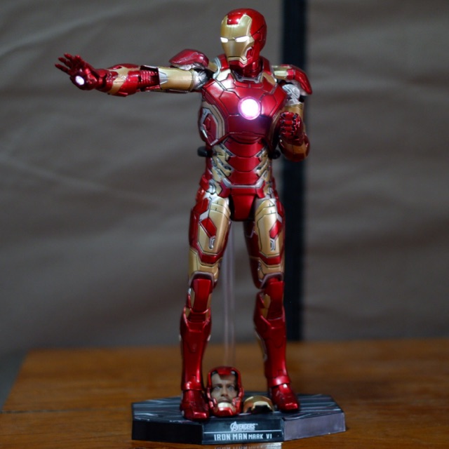 Ironman Mark43 1/6 สูง30cm mk43 model action figure ไอรอนแมน ตัวใหญ่ มี ...