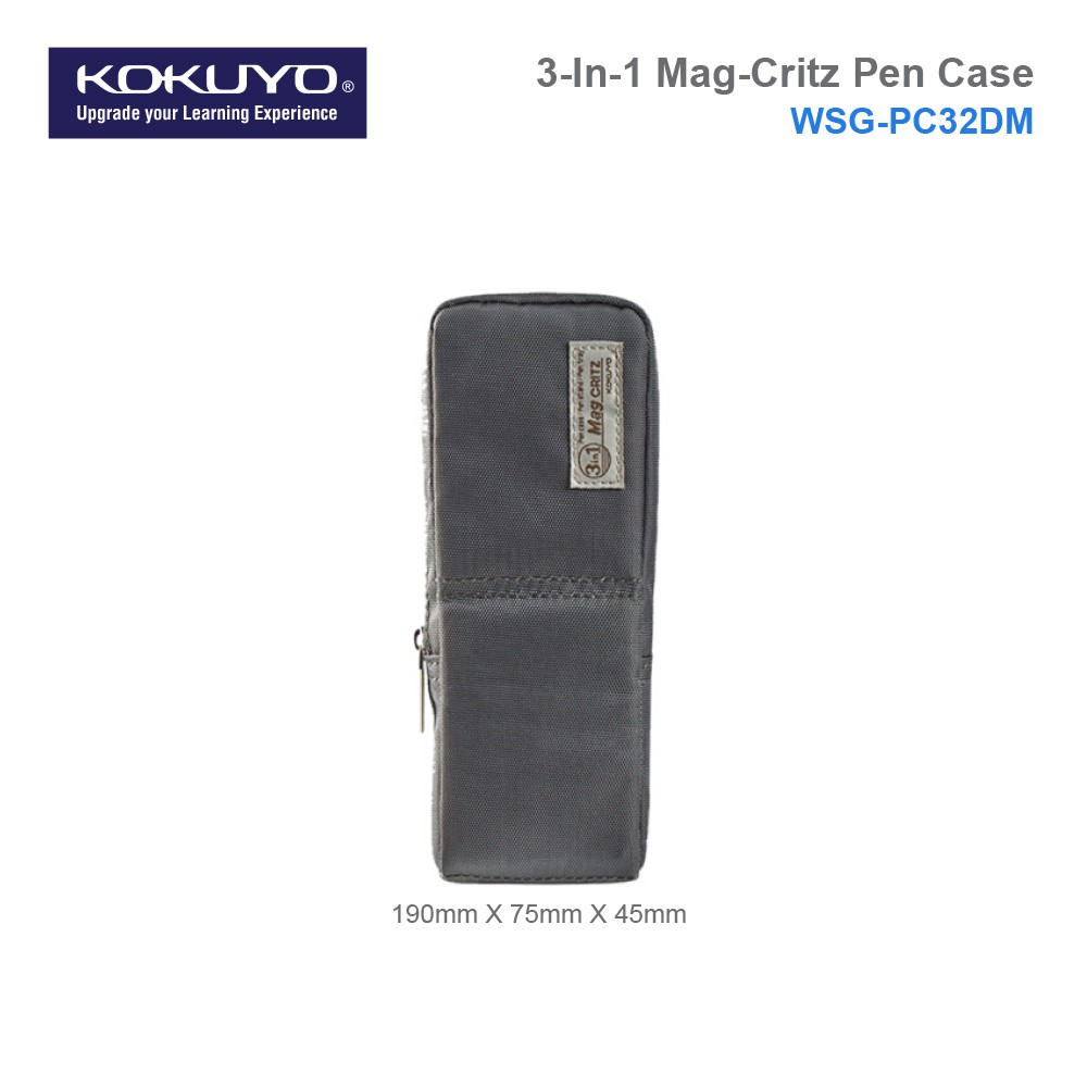 Kokuyo WSG-PC32DM 3-In-1 Mag-Critz Pen Case | Shopee Thailand