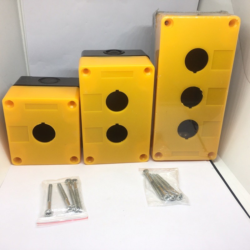 CONTROL.BOX 1ช่อง 2ช่อง 3ช่อง สำหรับใส่สวิทต์คอ22/25mm | Shopee Thailand