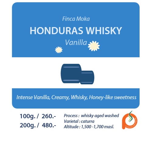 Honduras Finca Moka (Vanilla) Whisky / 100g. / 200g. | Shopee Thailand