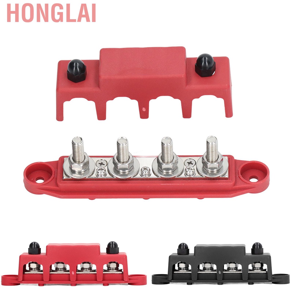Honglai Battery Junction Block M8 Terminal Studs 250 Amp Rating Busbar ...
