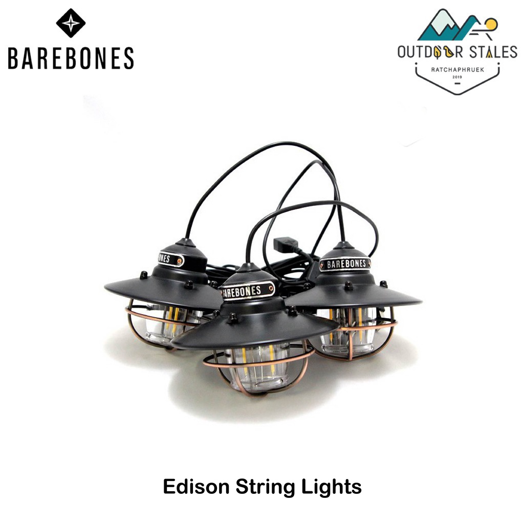 Barebones Edison String Lights | Shopee Thailand