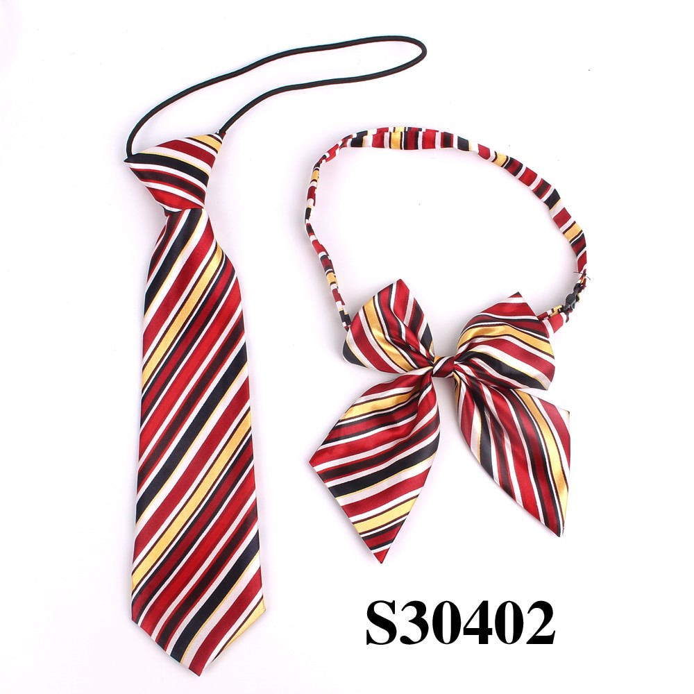 เนคไท โบว์ สำหรับเด็กโต ผู้หญิง Rubber String Necktie For Girls and ...