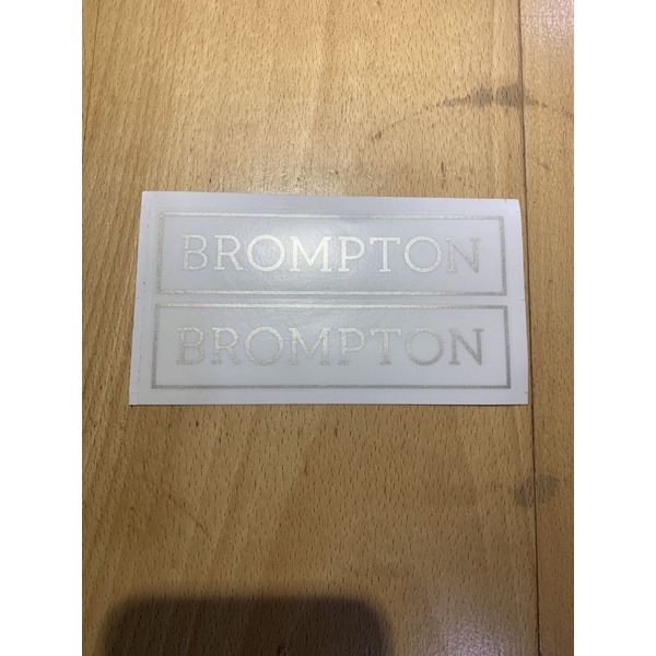 brompton sticker บรอมตั้น สติ๊กเกอร์ งานดี | Shopee Thailand