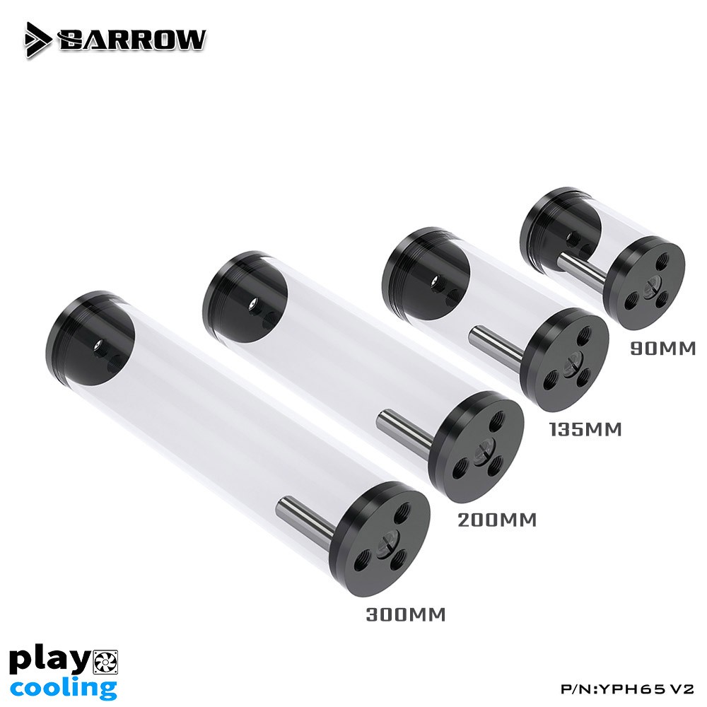 Barrow Reservoir YPH65-90-300 V2 Black (แทงค์ชุดน้ำคอมพิวเตอร์ จัดส่งใน ...