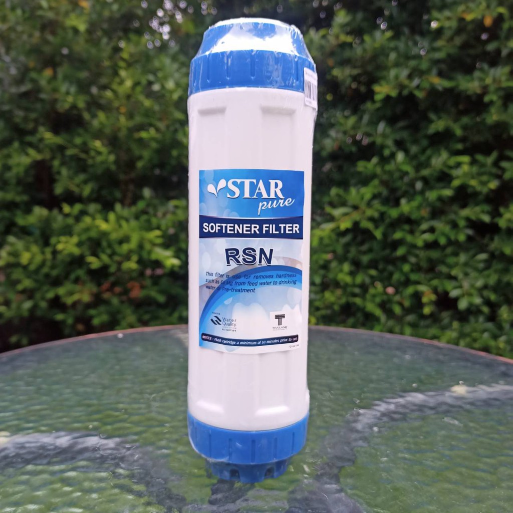 [บ้านเครื่องกรอง] ไส้กรองเรซิ่น UDF ยี่ห้อ STAR PURE RESIN 10 นิ้ว ...