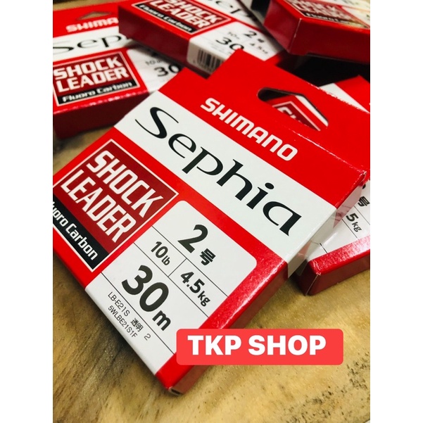 สาย SHIMANO SEPHIA SHOCK LEADER FLUROCARBON | Shopee Thailand