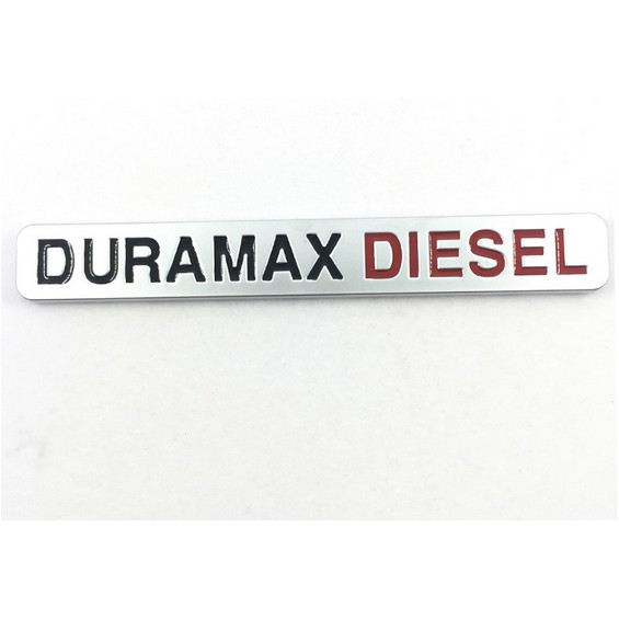 DURAMAX DIESEL Letter Logo Car Auto Truck Emblem Badge Sticker Decal ...