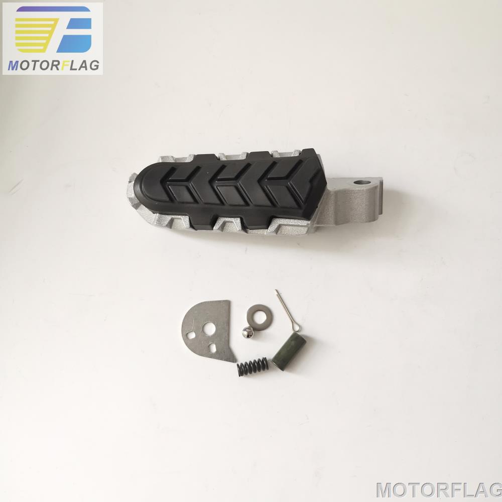 พักเท้าหลังแบบใหม่สีเงิน (พร้อมอุปกรณ์เสริม) สําหรับ BENELLI TRK502 ...